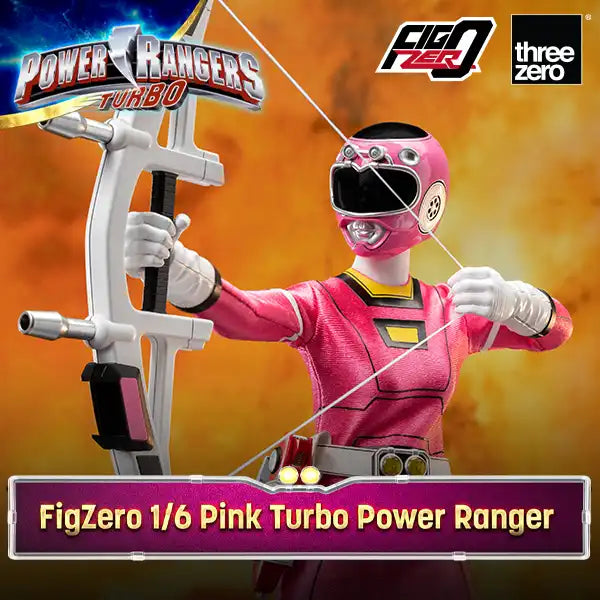 [PRE-ORDER] Power Rangers Turbo FigZero 1/6 Pink Turbo Power Ranger – threezero B2B Store